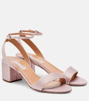 AQUAZZURA Sundance Slingback Sandals - Pink