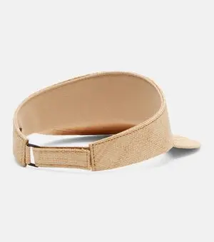 Ruslan Baginskiy Natural Straw Visor - Beige