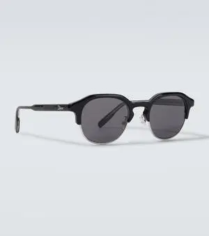 Dior Dioribbon R1i Round Sunglasses - Black