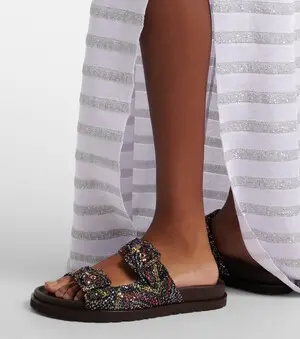 Missoni Clea Zigzag Sequined Sandals