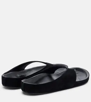 JUDE Suede And Leather Sandals