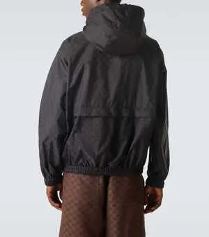 Gucci Gg Jacquard Jacket - Black