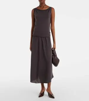Extreme Cashmere N°469 Breeze Wool And Cashmere Top