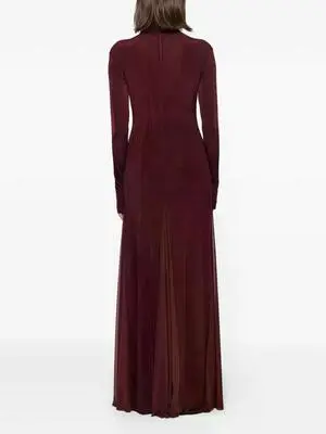 ATU BODY COUTURE Sheer Panel Maxi Dress