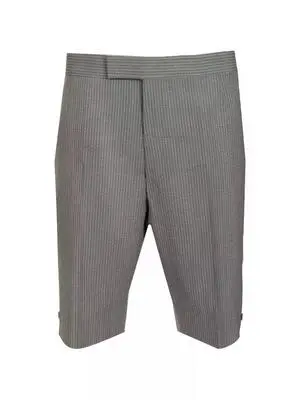 Thom Browne Seersucker Striped Shorts