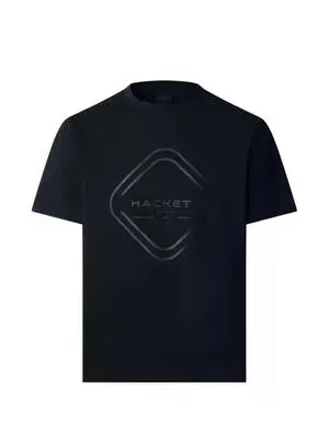 HACKETT Logo-print T-shirt - Black