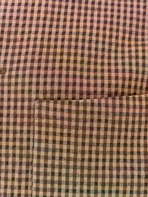HEVO Chest-pocket Checked Shirt