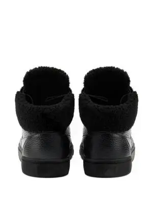 GIUSEPPE ZANOTTI Kriss Side Zippers Sneakers - Black