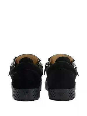 GIUSEPPE ZANOTTI Frankie Side Zippers Sneakers - Black