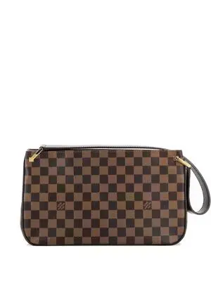 LOUIS VUITTON Aubagne Damier Shoulder Bag - Brown