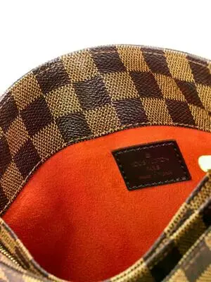 LOUIS VUITTON Aubagne Damier Shoulder Bag - Brown
