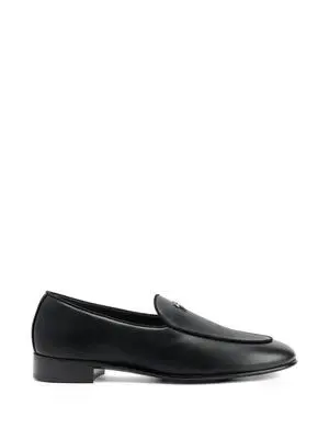 GIUSEPPE ZANOTTI Signature Detail Valtor Loafers - Black