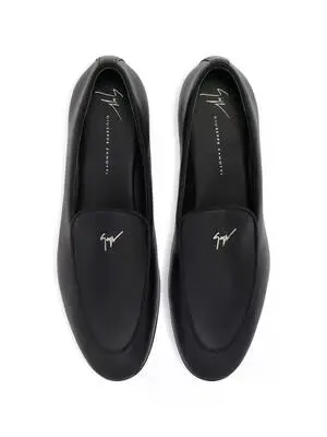 GIUSEPPE ZANOTTI Signature Detail Valtor Loafers - Black