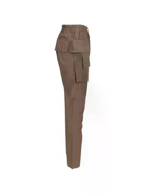 Rick Owens Elasticated Waist Cargo Pants - Brown