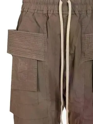 Rick Owens Elasticated Waist Cargo Pants - Brown