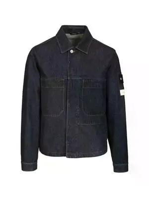 Stone Island Denim Patch Pocket Jacket
