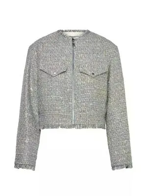 BOSS Jawelli Frayed Jacket