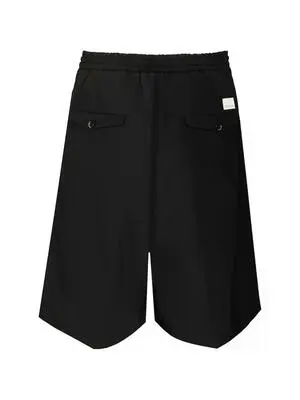 NINE:INTHE:MORNING Basil Drawstring Shorts - Black