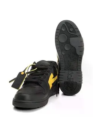 Off-White Out Of Office Lace-up Sneakers - Black