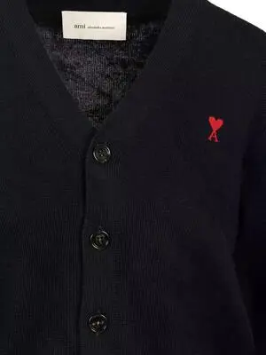 Ami De Coeur V-neck Cardigan - Blue