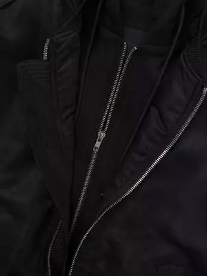 JUUN.J Hooded Bomber Jacket