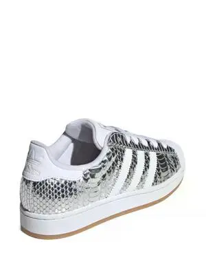 Adidas Superstar Ii Lace-up Sneakers - Silver