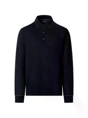 HACKETT Textured Button Polo Shirt