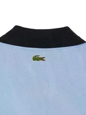 Lacoste Logo-appliqué Polo Shirt - Blue