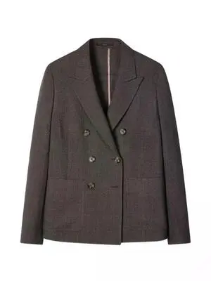 Paul Smith Double-breasted Blazer - Brown