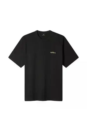 Paul Smith Logo-embroidery T-shirt - Black