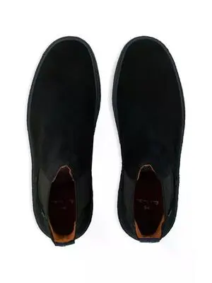 Paul Smith Bash Suede Chelsea Boots - Black