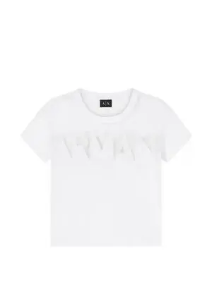 Armani Exchange Embossed Logo T-shirt - White