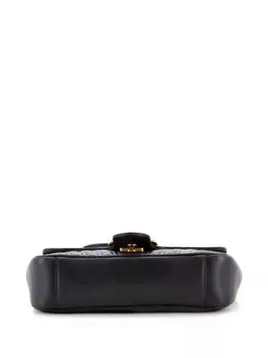 Gucci Gg Marmont Flap Bag Mini - Black