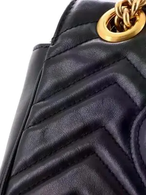 Gucci Gg Marmont Flap Bag Mini - Black
