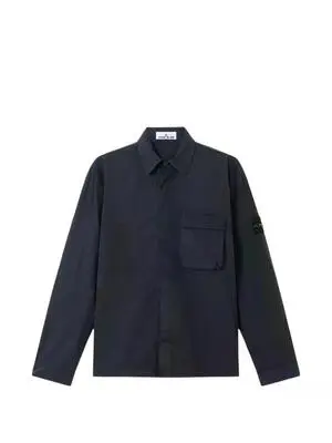 Stone Island Chest-pocket Shirt - Blue