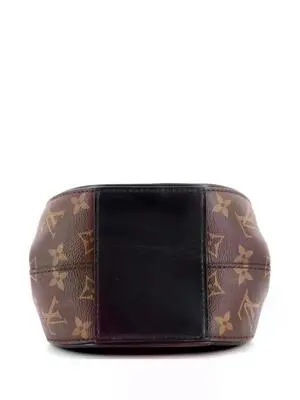 LOUIS VUITTON Boursicot Boite Chapeau Reverse Monogram Giant Shoulder Bag - Brown