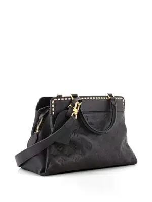 LOUIS VUITTON Vosges Whipstitch Monogram Empreinte Leather Mm Satchel