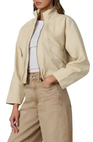 Joe's Jeans Zip Bubble Jacket - Stone