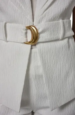 Donna Karan New York Belted Vest