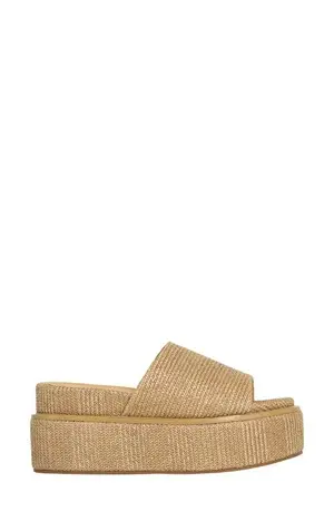 SHU SHOP Lexie Platform Slide Sandal - Natural