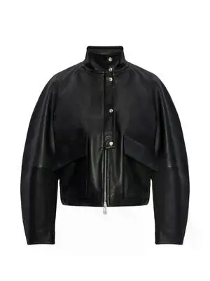BY MALENE BIRGER Button Flap Jacket - Black