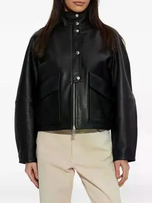 BY MALENE BIRGER Button Flap Jacket - Black
