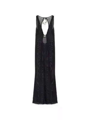 Bond Eye Harper Cutout-detail Cover Up - Black
