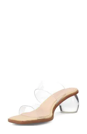 Pelle Moda Lela Slide Sandal - Clear
