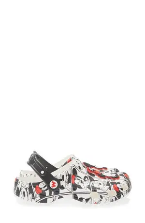 CROCS Mickey & Minnie Classic Clog - White Multi