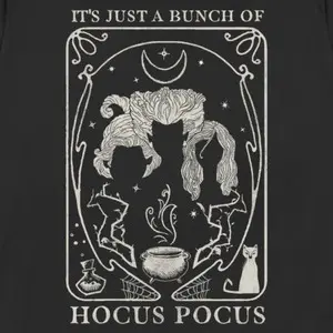 HOCUS POCUS Witch Tarot Card Graphic T-shirt