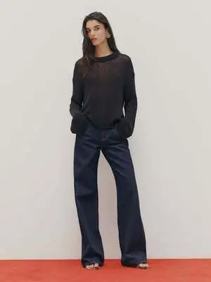 REFORMATION Elliot Boucle Sweater