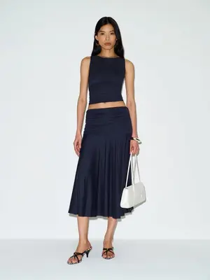 REFORMATION Demi Knit Two-piece Set - Blue