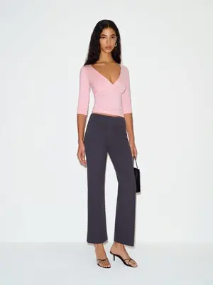 REFORMATION Aylani Knit Top - Pink