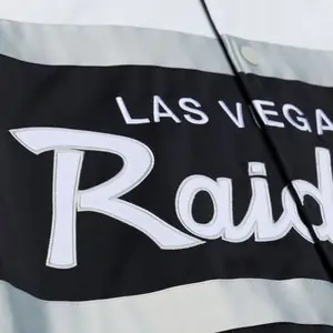 Mitchell & Ness Las Vegas Raiders Head Coach Lightweight Satin Jacket